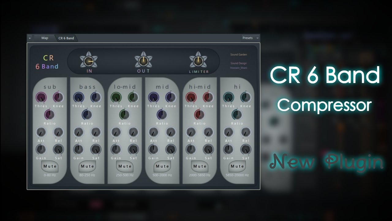 CR 6 Band #Compressor #fl_studio - YouTube