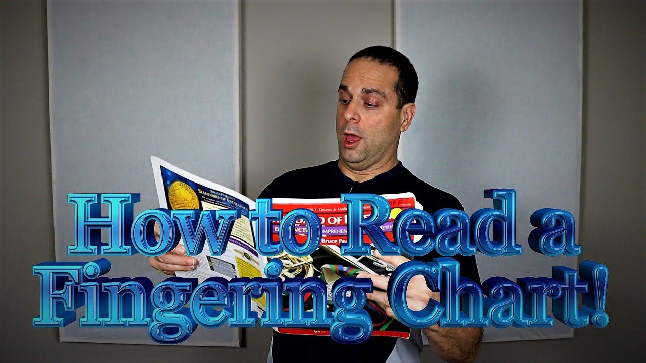 How to Read a Fingering Chart for Any Band Instrument! - YouTube