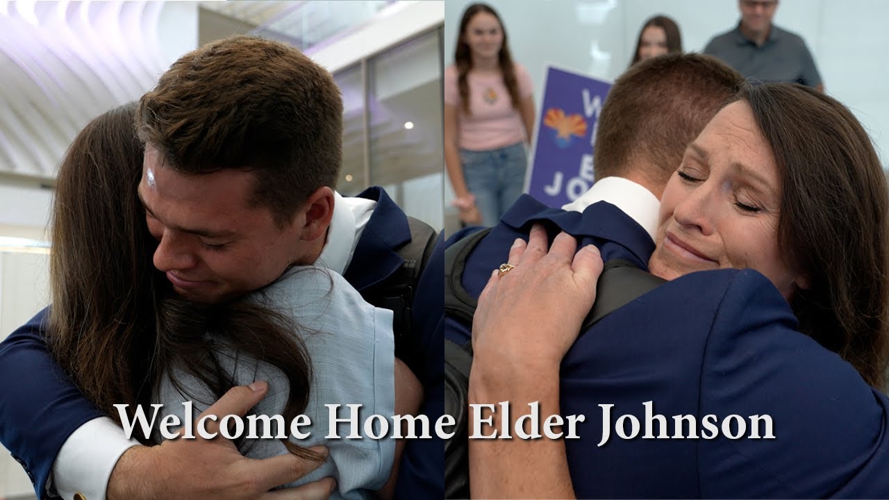 Welcome Home Elder Johnson - YouTube
