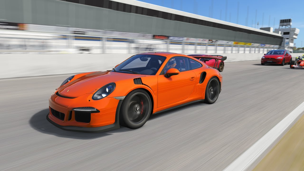 Porsche 911 Gt3 Rs vs Lambo Huracan Performante and supercars at ...