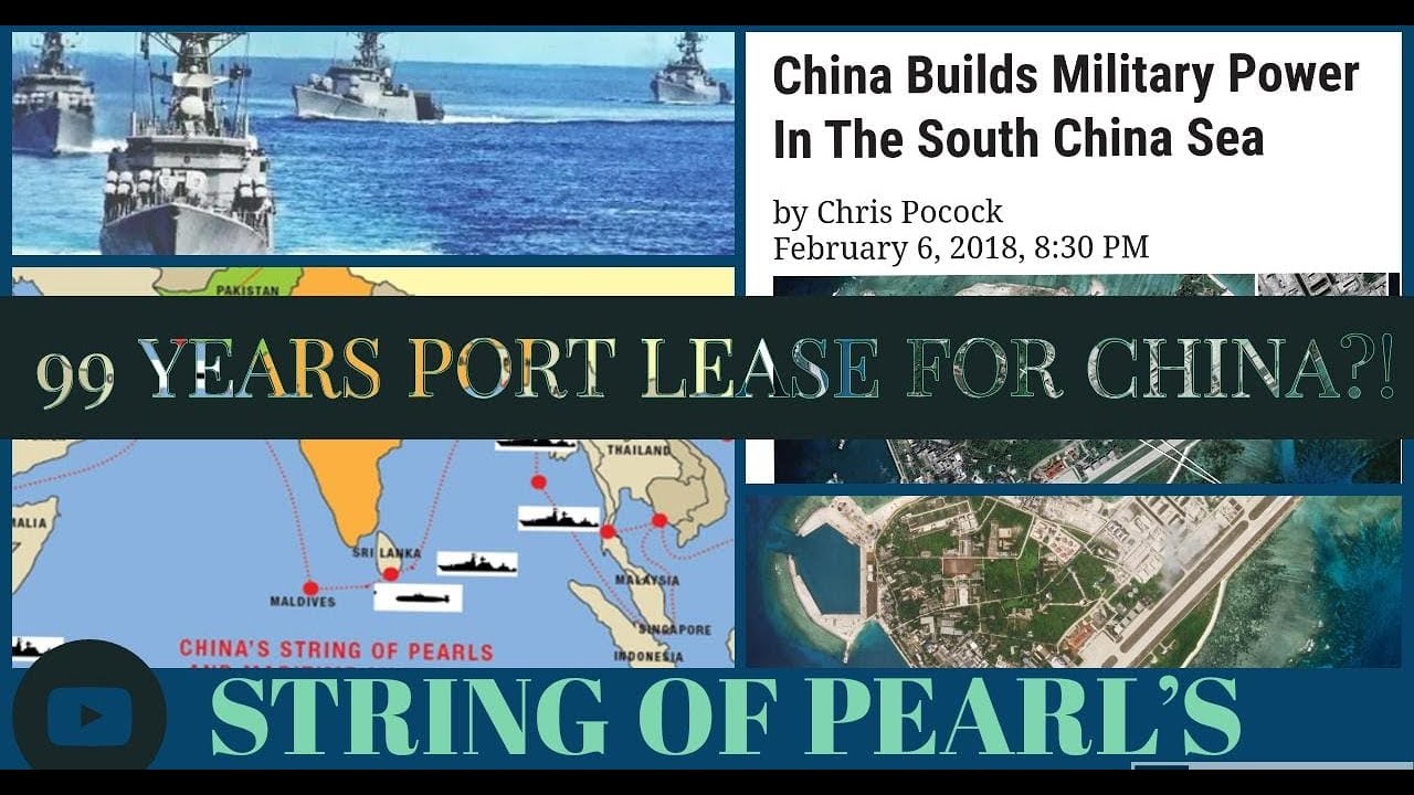 ಚೀನಾದ ಮುತ್ತಿನ ಹಾರ | All about China's String of pearls ! - YouTube