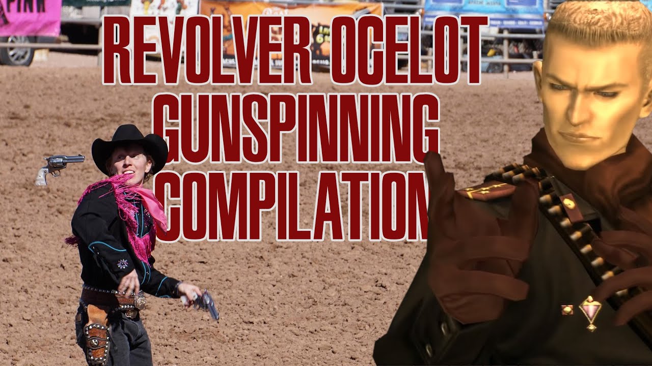 Every Time Revolver Ocelot Spins a Gun in the Metal Gear Solid Series ...