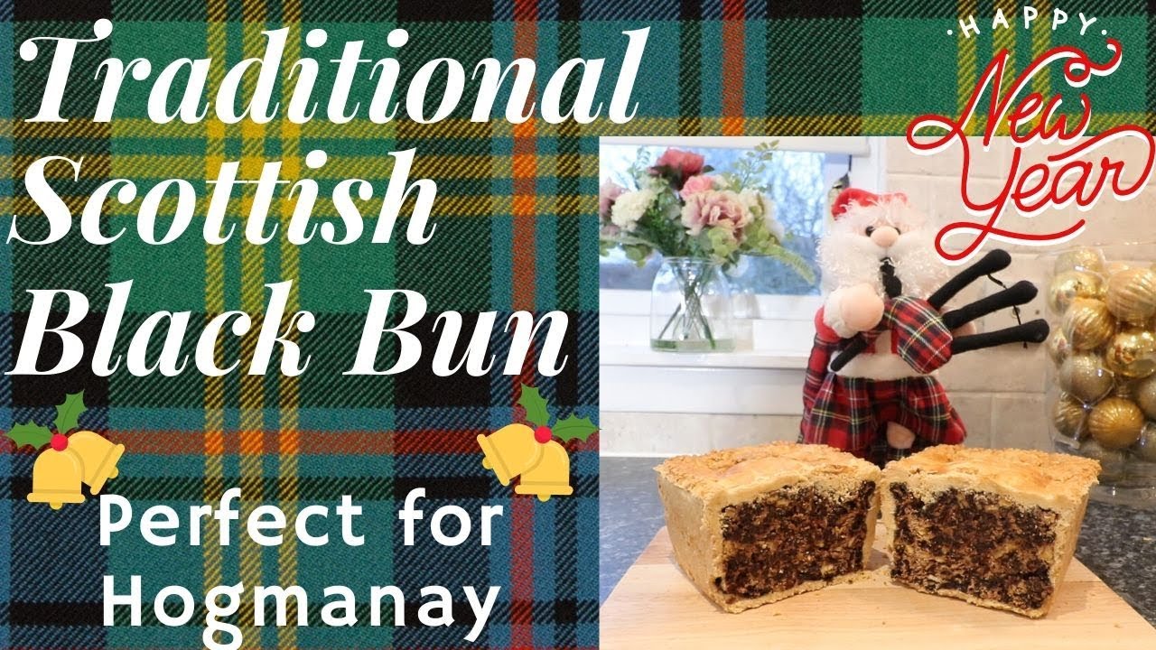 Traditional Scottish Black Bun - YouTube
