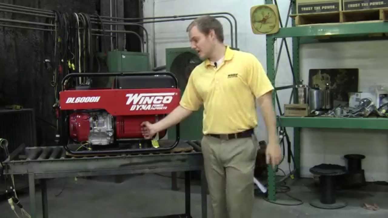 Winco DYNA Portable Generators - YouTube