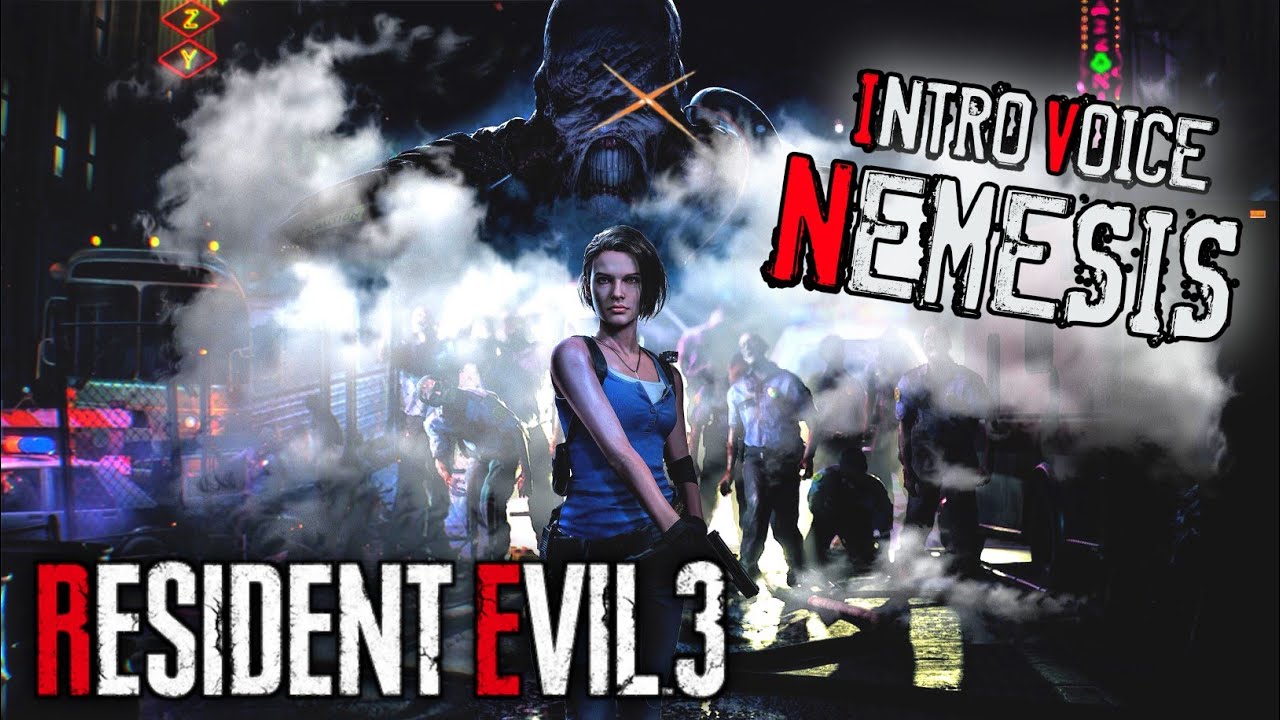 Resident Evil 3 Remake: Title Screen Voice NEMESIS (Edit) | INTRO Voz ...