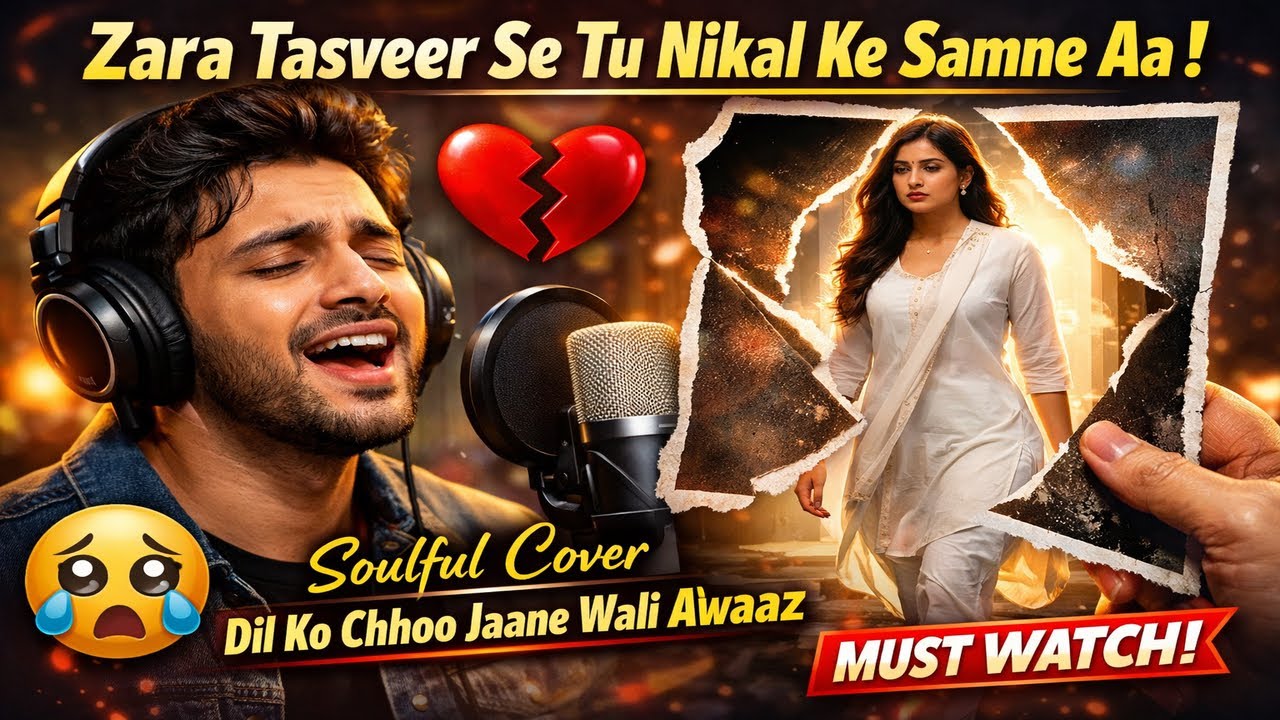 Zara Tasveer Se Tu Nikal Ke Samne Aa - Soulful Cover Version - YouTube