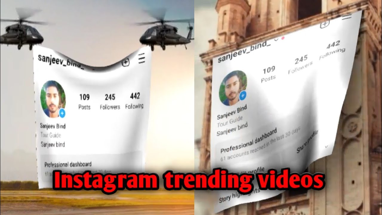 how to make Instagram trending videos | Instagram viral video - YouTube