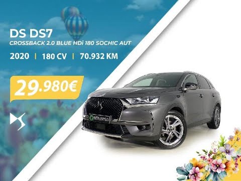 DS DS7 🚗💎 Crossback 2.0 Blue HDi 180 aut - YouTube