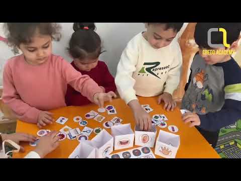 Credo Academy tədris mərkəzi. Erkən inkişaf proqramı. Ətraf aləm dərsi. Duyğu orqanları
