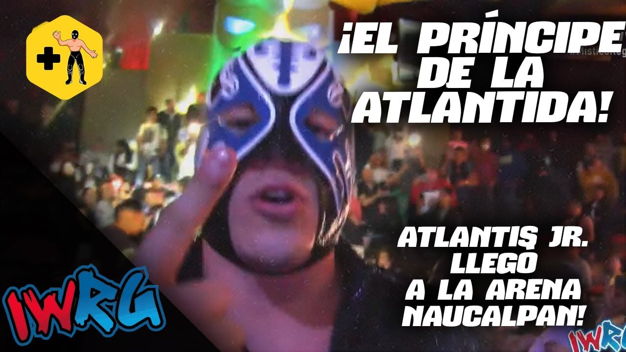 ¡Así llegó Atlantis Jr por primera vez en la historia a la Arena ...