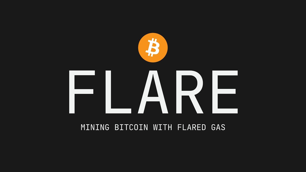 mining bitcoin with flared gas - YouTube