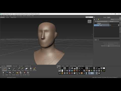 Diffuse map from mudbox To Maya render by Arnold 5 - 1 0f 5 - YouTube