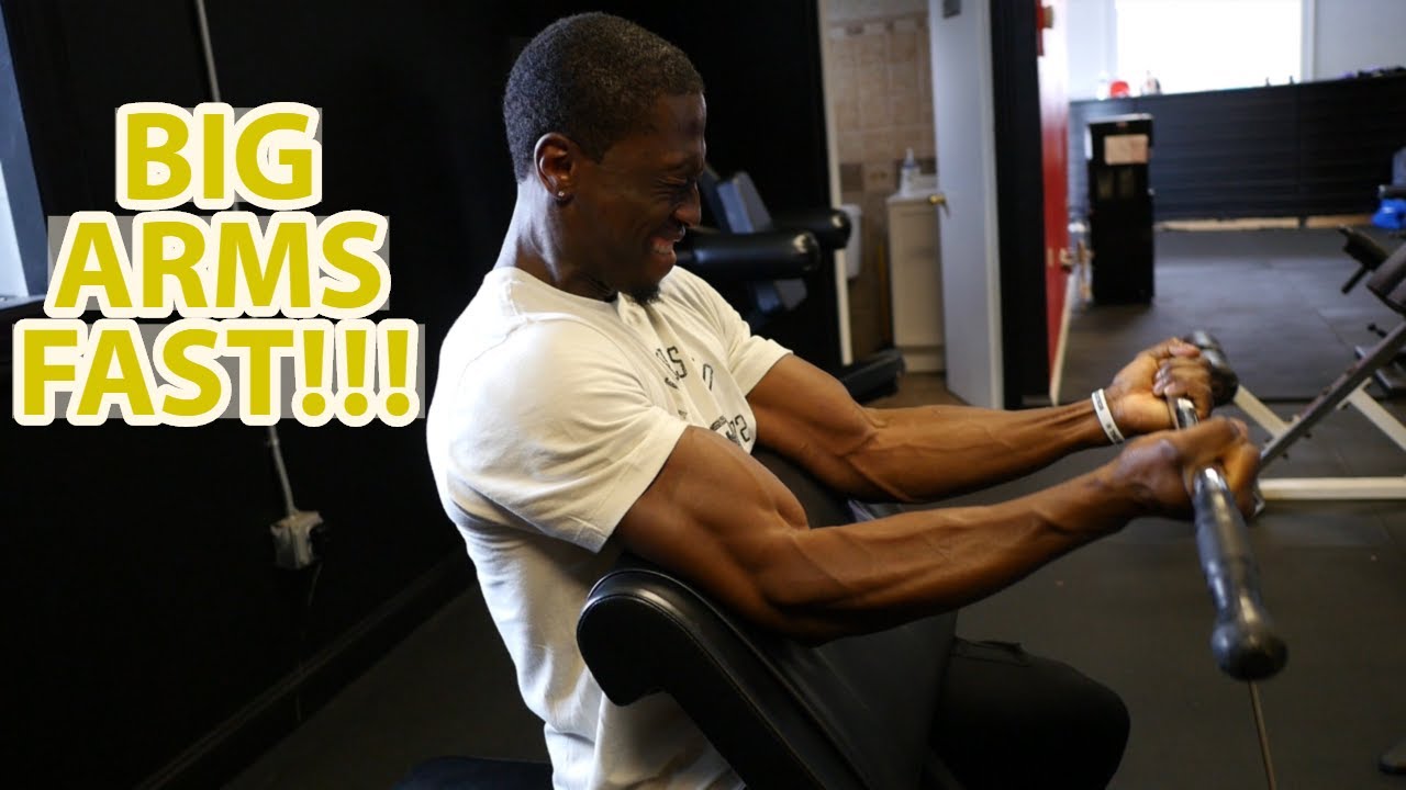 Must Do Monster Arms Workout!! pt. 1 Biceps - YouTube