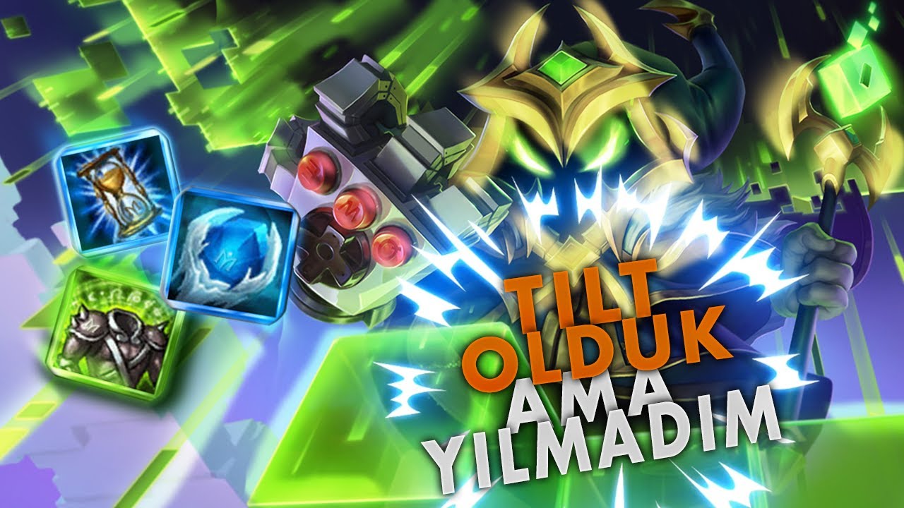 TOP LANE TANK VEİGAR !! TİLT OLDUK AMA YILMADIM - YouTube