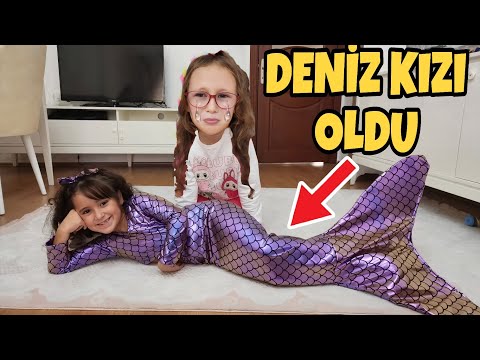 BANU ALYA DENİZ KIZI OLDU !!  BAHAR ÇOK BEĞENDİ AĞLADI !! 