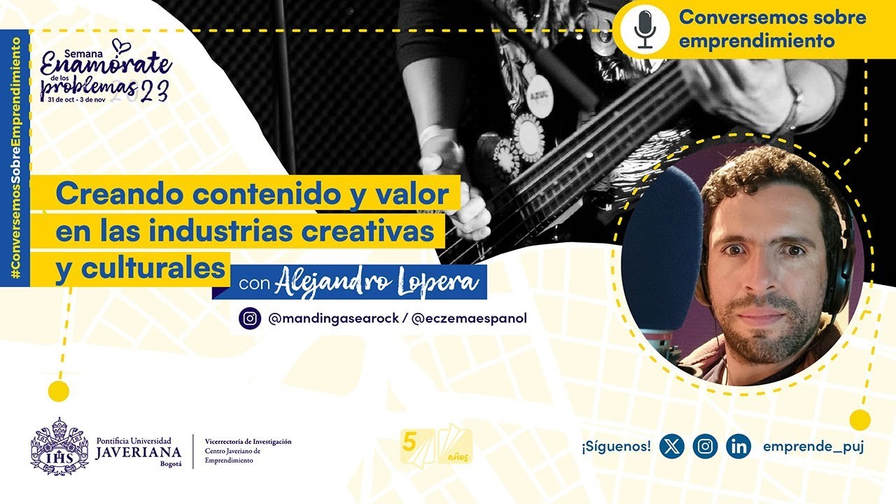 Conversemos sobre emprendimiento con Alejandro Lopera - YouTube