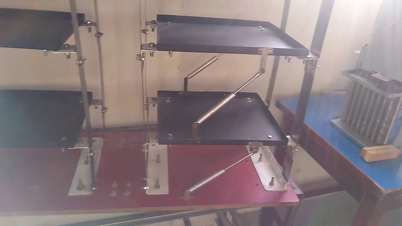 Earthquake dampers model project. - YouTube