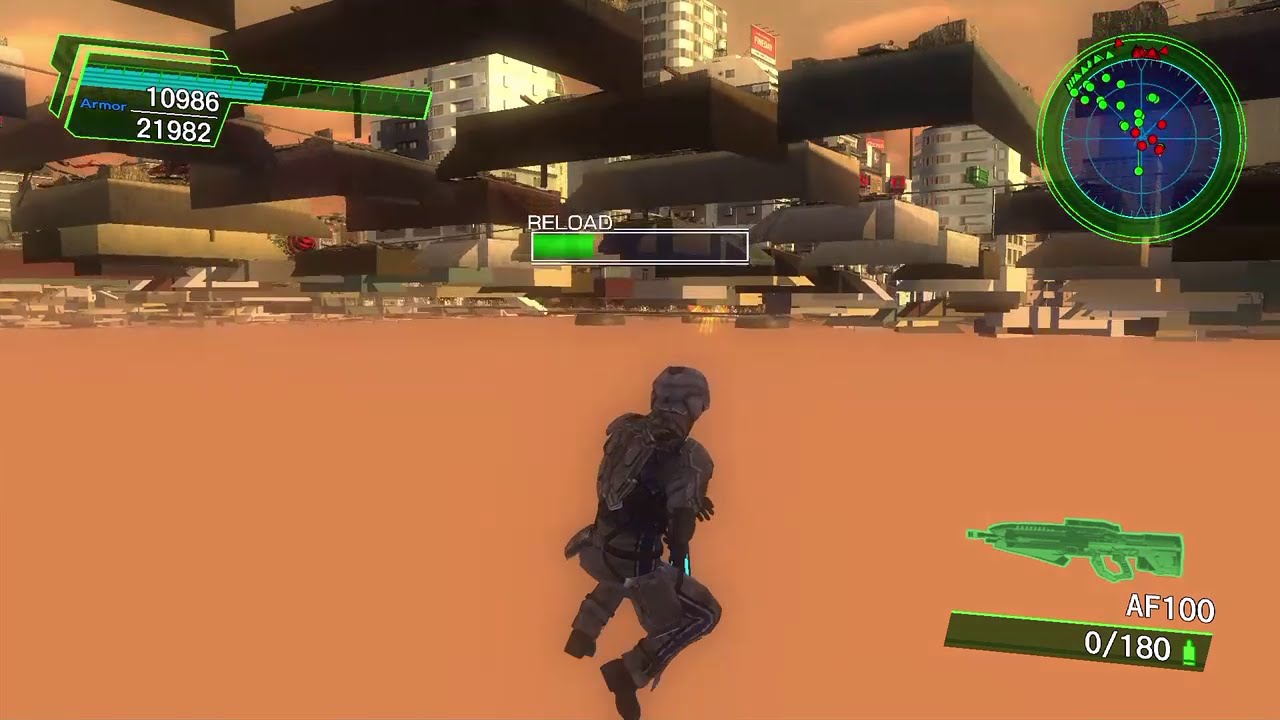 EDF Earth Defense Force 4.1 DLC 2 Mission 4 Close Formation Ranger [old ...