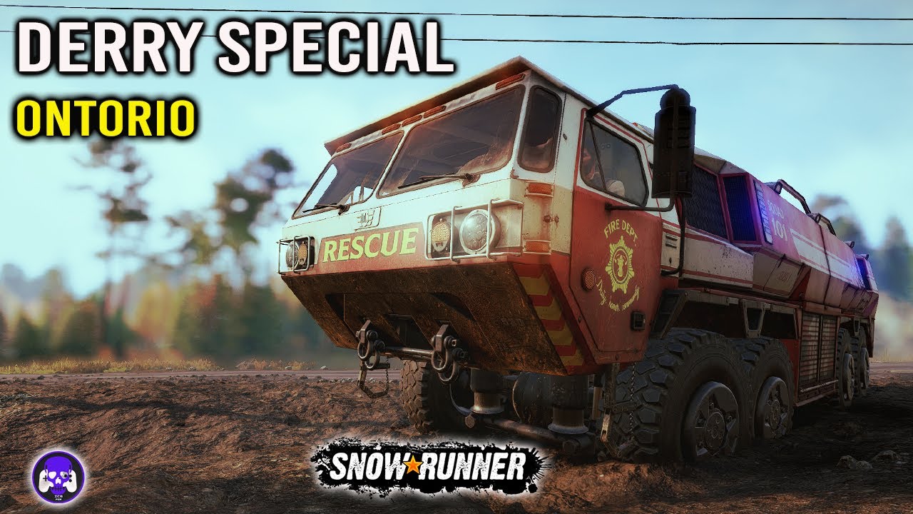 COMO OBTENER DERRY SPECIAL / SNOWRUNNER / ONTORIO / FASE 9 - YouTube