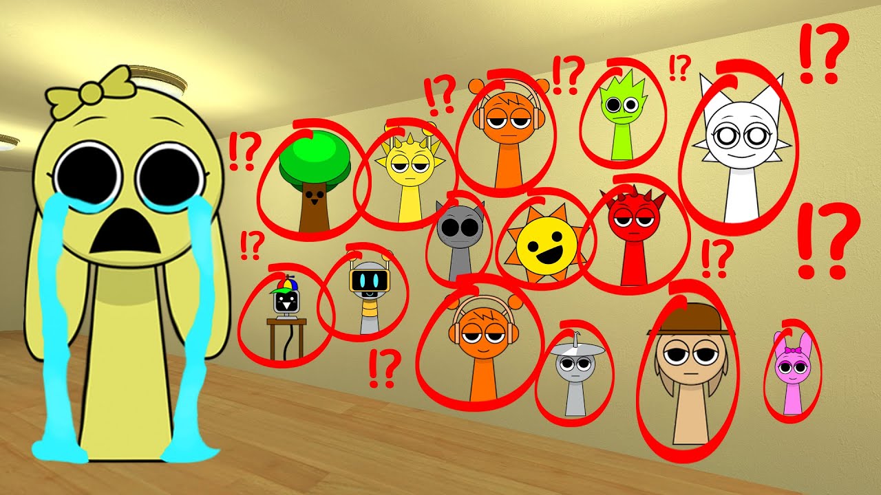 Mustard Pinki wants me to bring her All Babies Sprunki Families - Garry ...