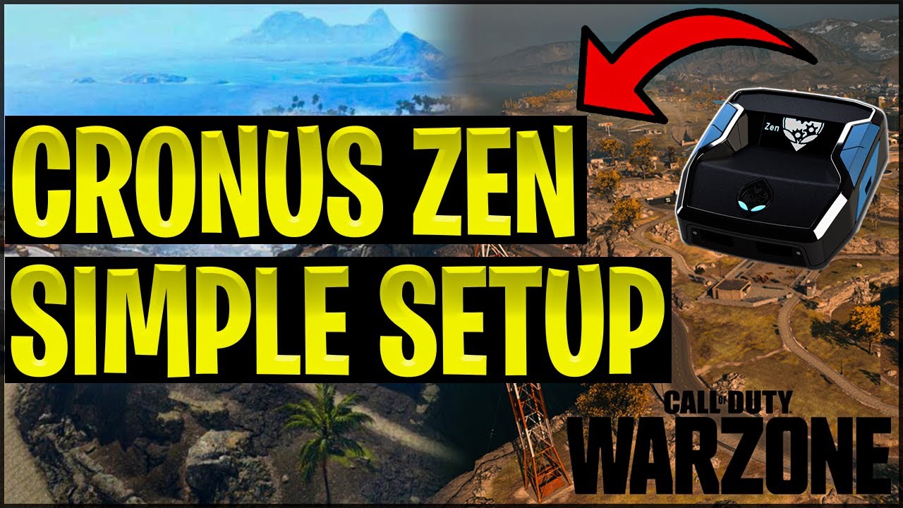 Simple SETUP Cronus Zen PC - YouTube