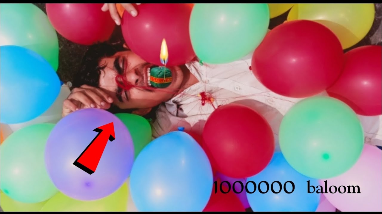 10000000 baloon vs sutli bum Raman trivedi experiment - YouTube