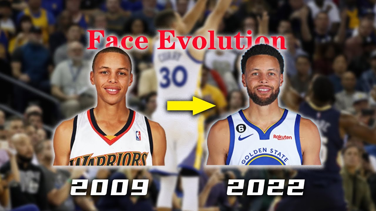 The Evolution Of Stephen Curry’s Face (2009 - 2022) . #nba # ...