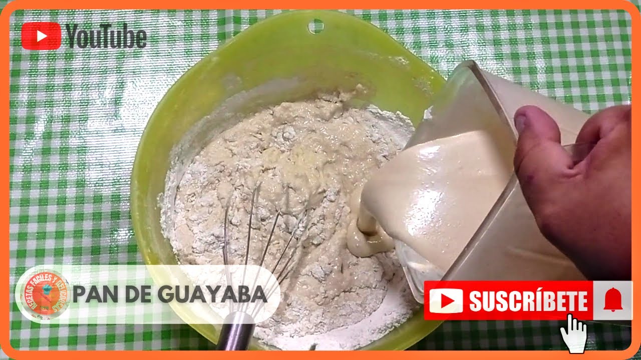 Pan de Guayaba en licuadora 😋 Recetas Faciles y Deliciosas 🇲🇽 - YouTube