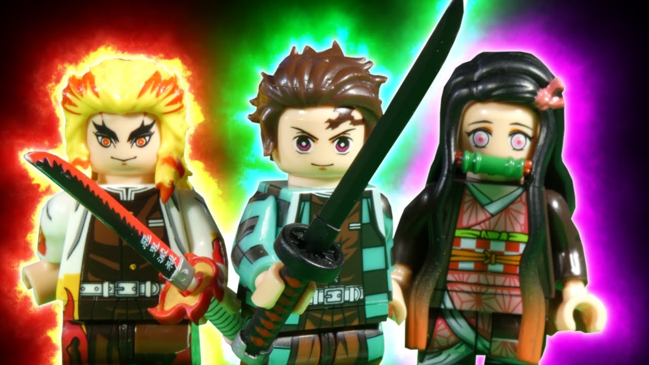 LEGO Demon Slayer Stop Motion Animation - Kimetsu no Yaiba - YouTube