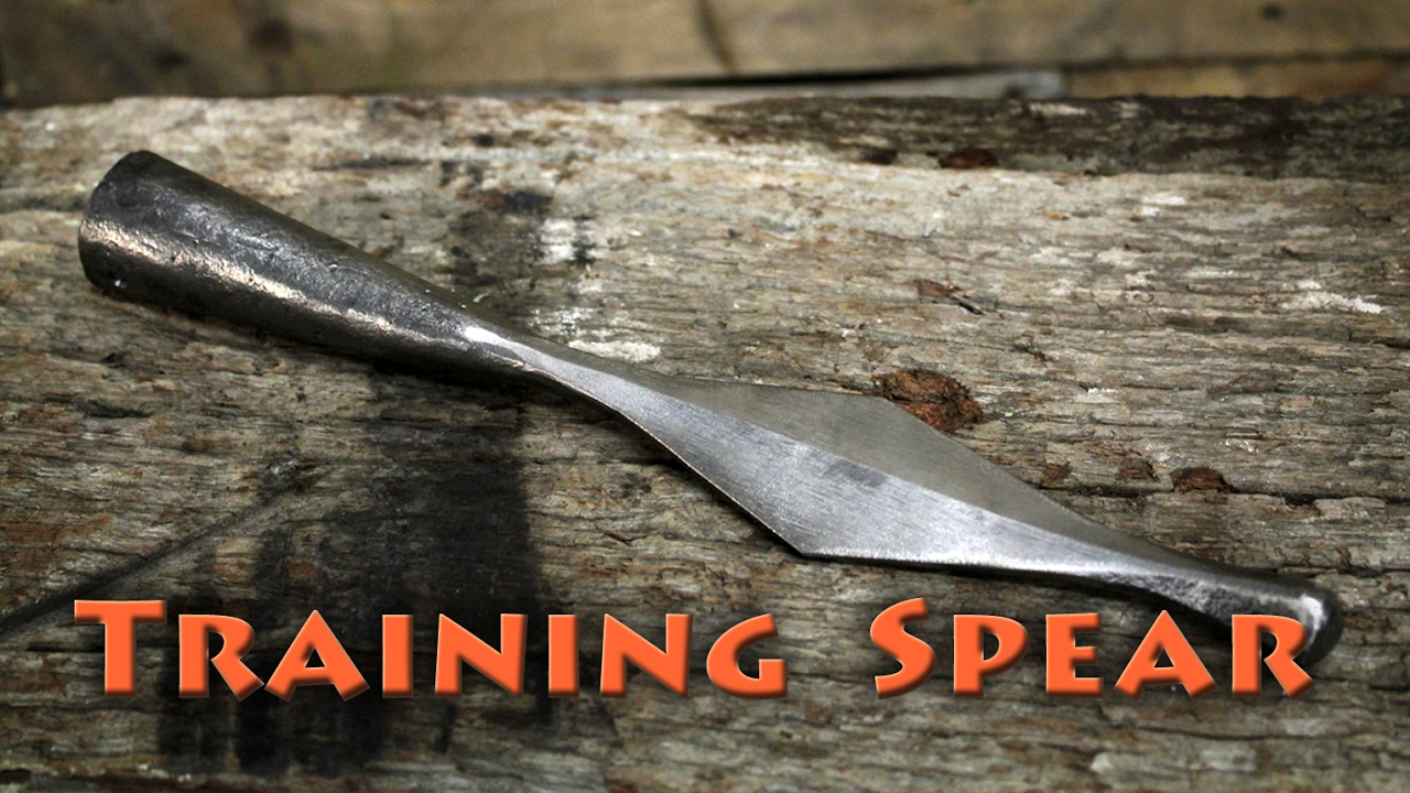 Forging a Training Spear - BorntoForge - YouTube
