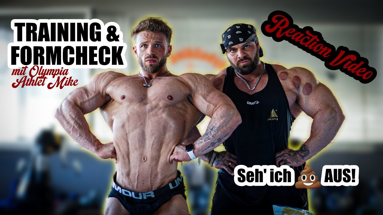 Training & Formcheck mit Mr.OLYMPIA-Athlet MIKE SOMMERFELD - Reaction ...