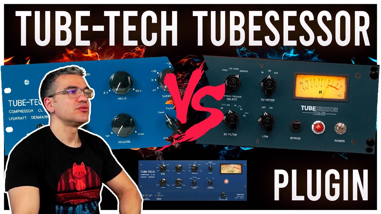 TUBETECH CL1B VS TUBESESSOR VS PLUGIN - YouTube