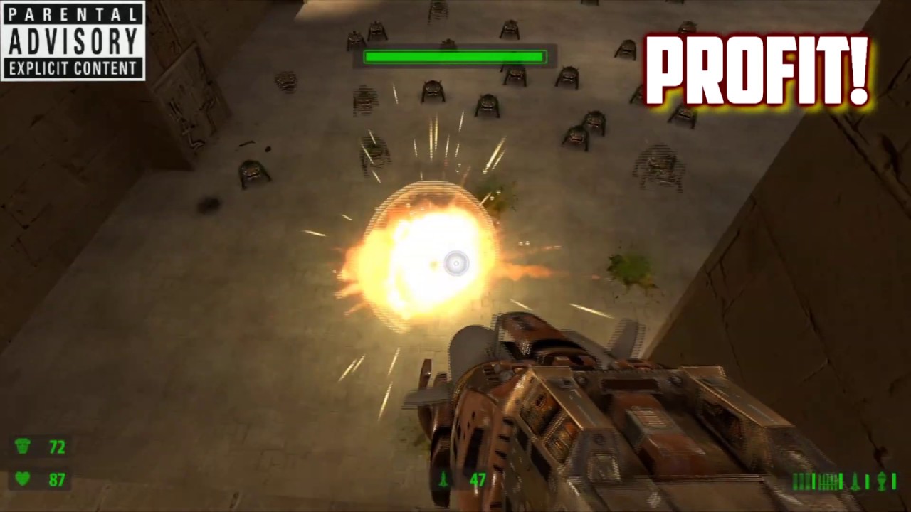 Serious Sam FE HD - Oasis frog room trick №2 - YouTube
