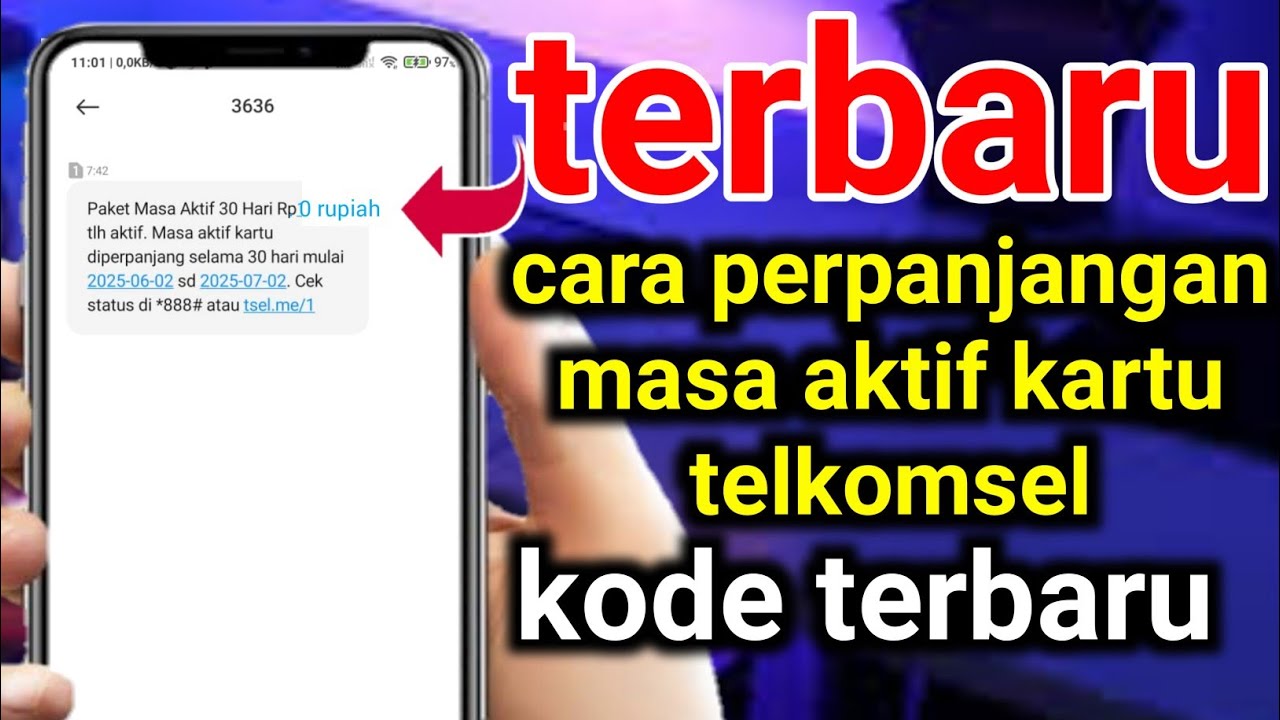 TERMUDAH !! cara perpanjangan masa aktif telkomsel , terbaru - YouTube