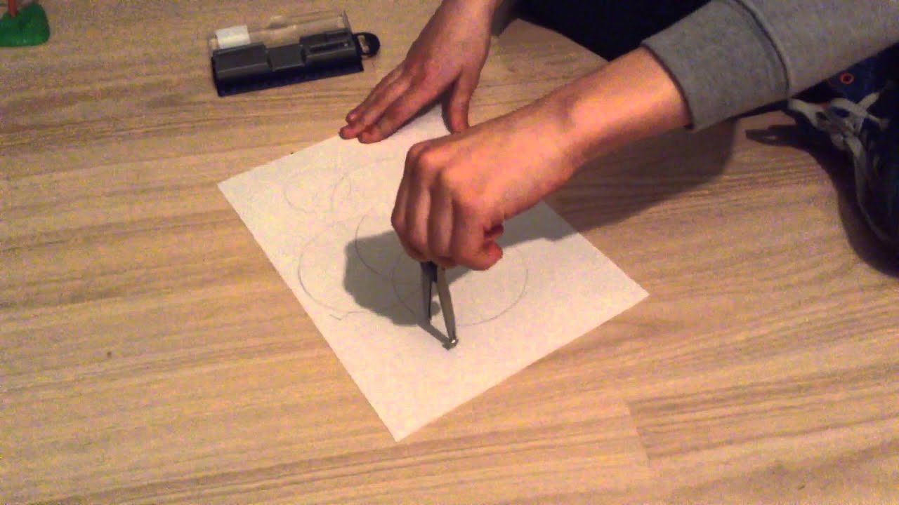 Met passer tekenen - YouTube