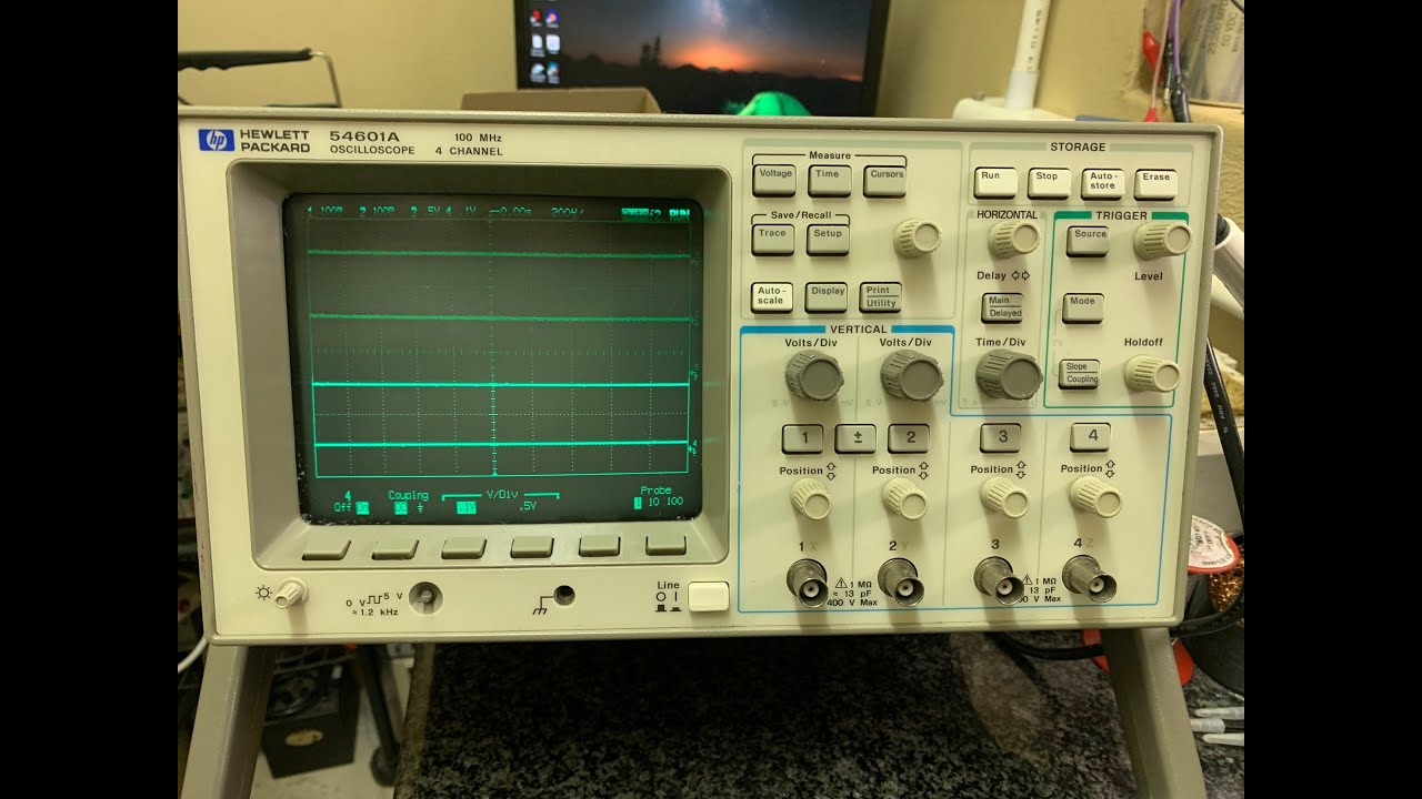 HP Oscilloscope Restoration Part 1 - YouTube