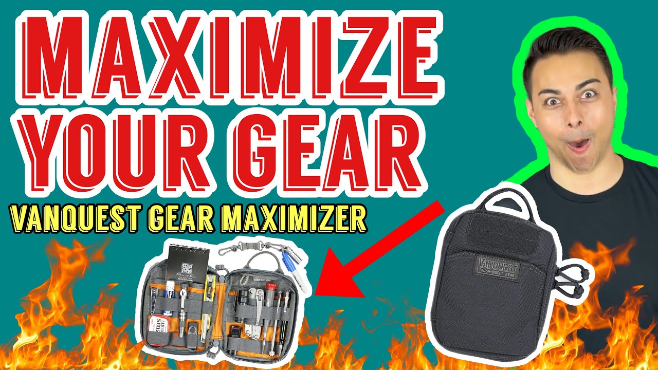 Vanquest EDC Maximizer Organizer 2.0 Review 2023 | Husky/Slim | What’s in my EDC Organizer pack ...