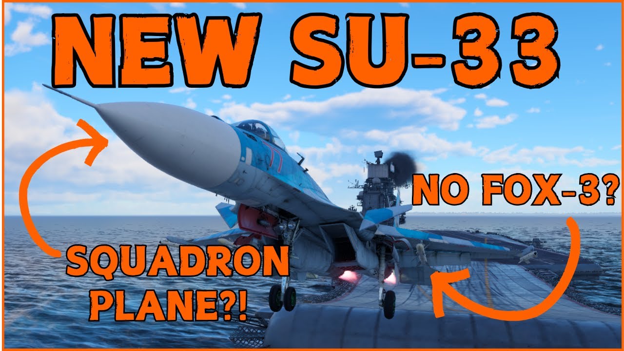 SU-33 DEV SERVER FIRST IMPRESSION 💀 - YouTube