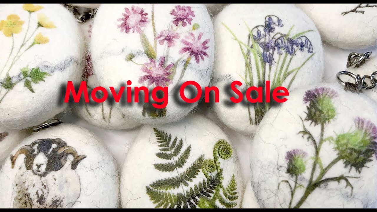 Transfer Printing onto Felt Course – 'Moving On Sale' Trailer - YouTube