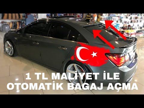 1 TL MALİYET İLE OTOMATİK BAGAJ AÇMA