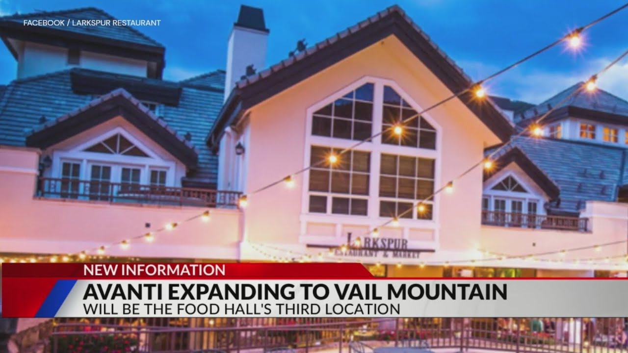 Avanti food hall to open third location at Vail Mountain - YouTube