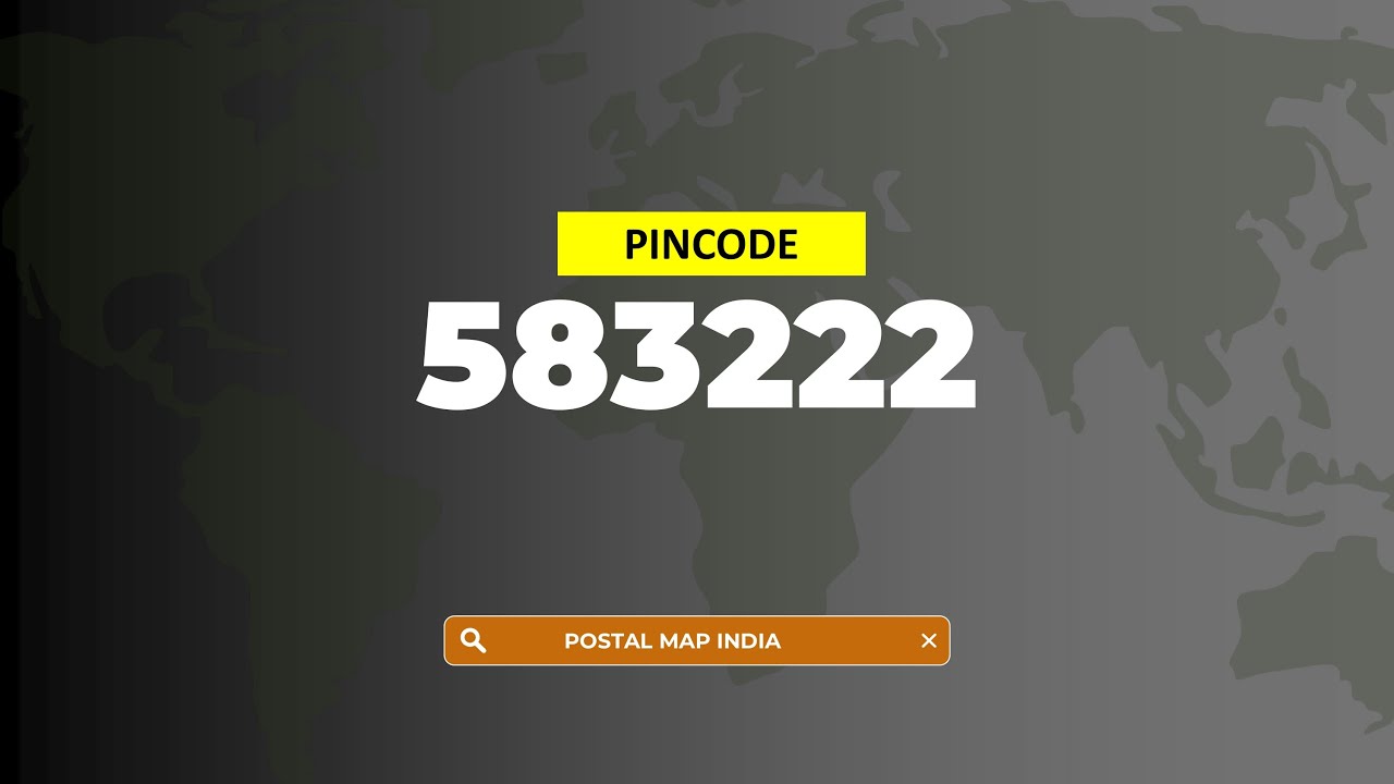 Pincode 583222 - Halagapura, Mariammanahalli, Gunda & More - YouTube