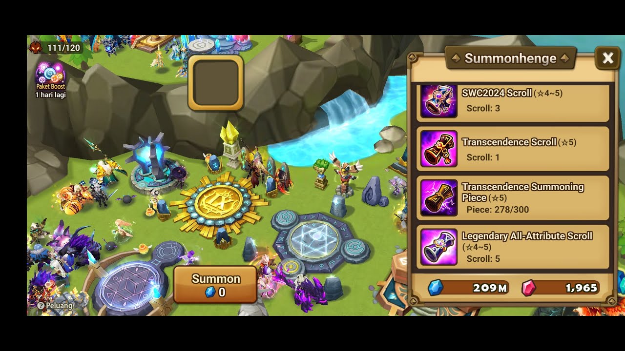 Summon 30 UP LS MS reward event - Summoner Wars - YouTube