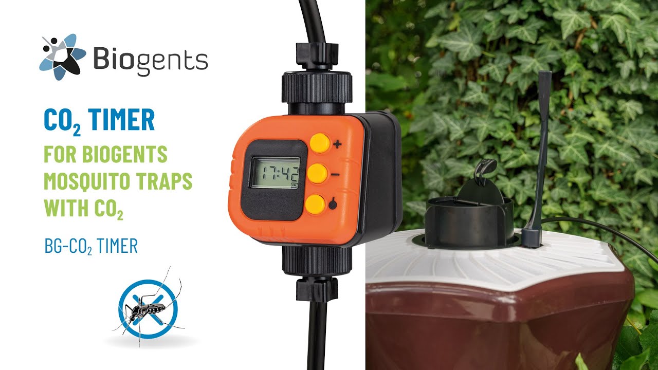 BG-CO2 Timer for Biogents Mosquito Traps with CO2 - YouTube