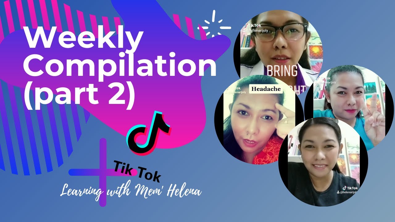 Learning with 'Mem' Helena Tiktok compilation (Part 2) Pronunciation ...