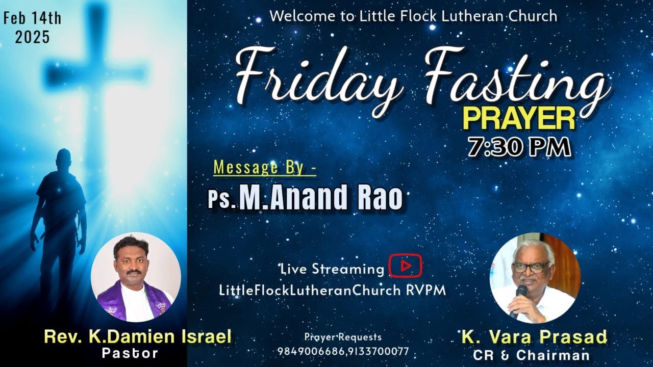 Friday Fasting Prayer Service || 14 Feb 2025 || - YouTube
