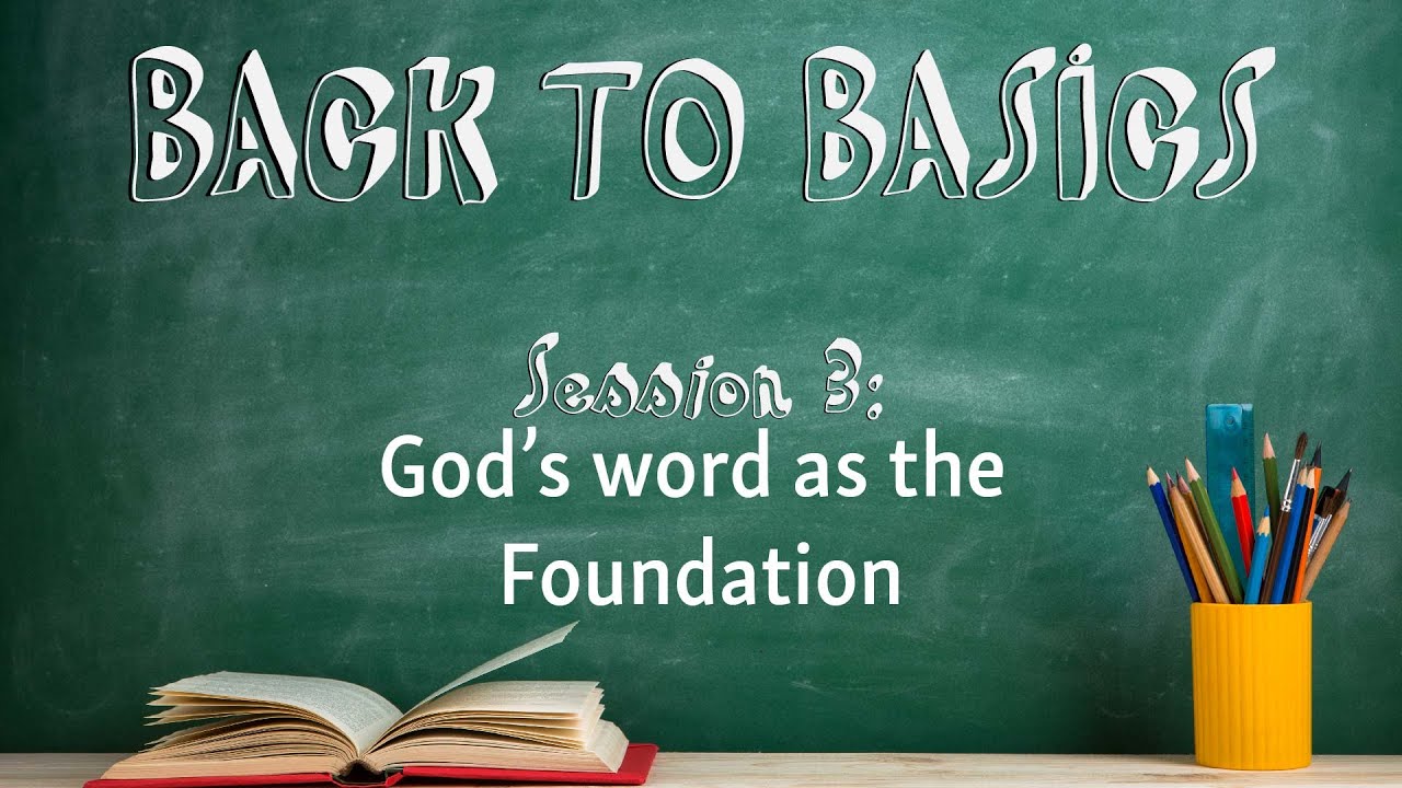 God’s Word as The Foundation | Phil Pavitt | 19th February 2023 - YouTube