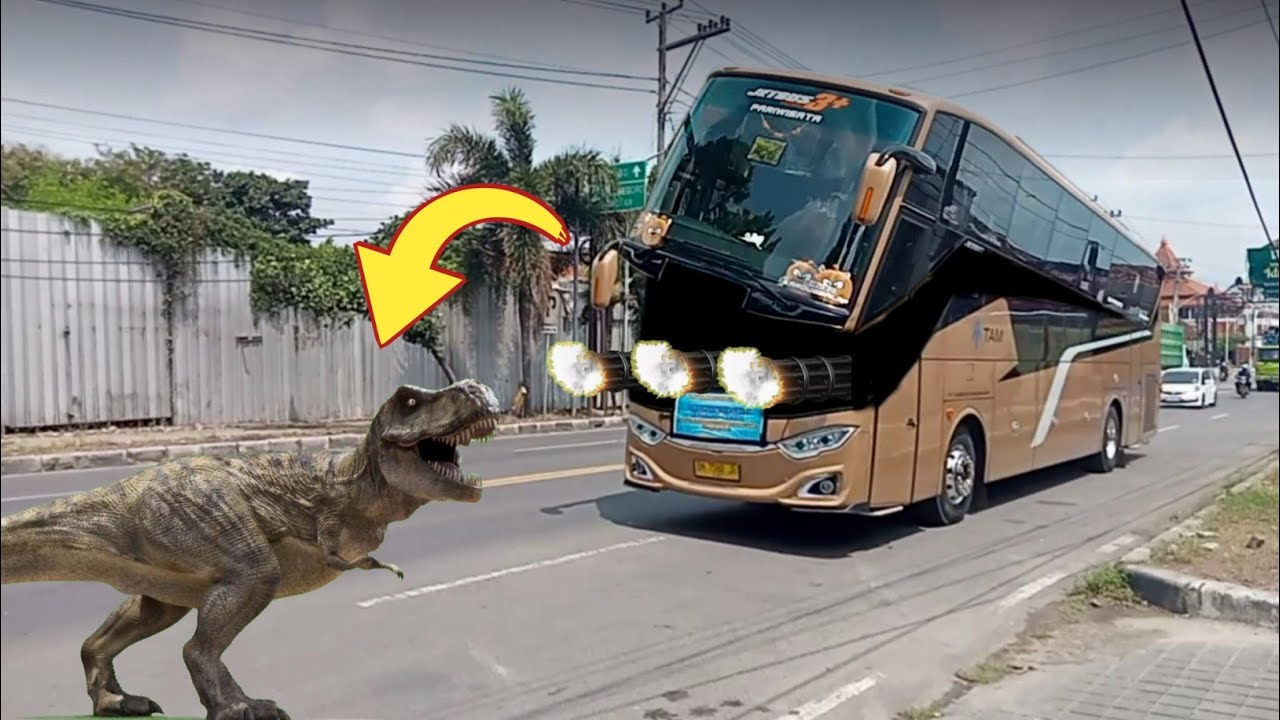 Aneh! Truk pada berubah jadi zombie dan bus bersenjat4 di jalan - YouTube
