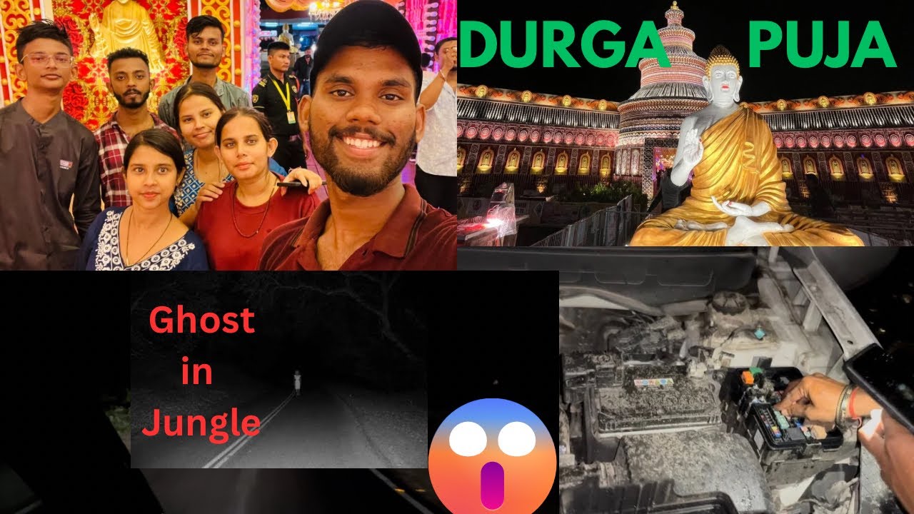 Real Ghost Found in Durga Puja with Friends #viral #youtube #maa # ...