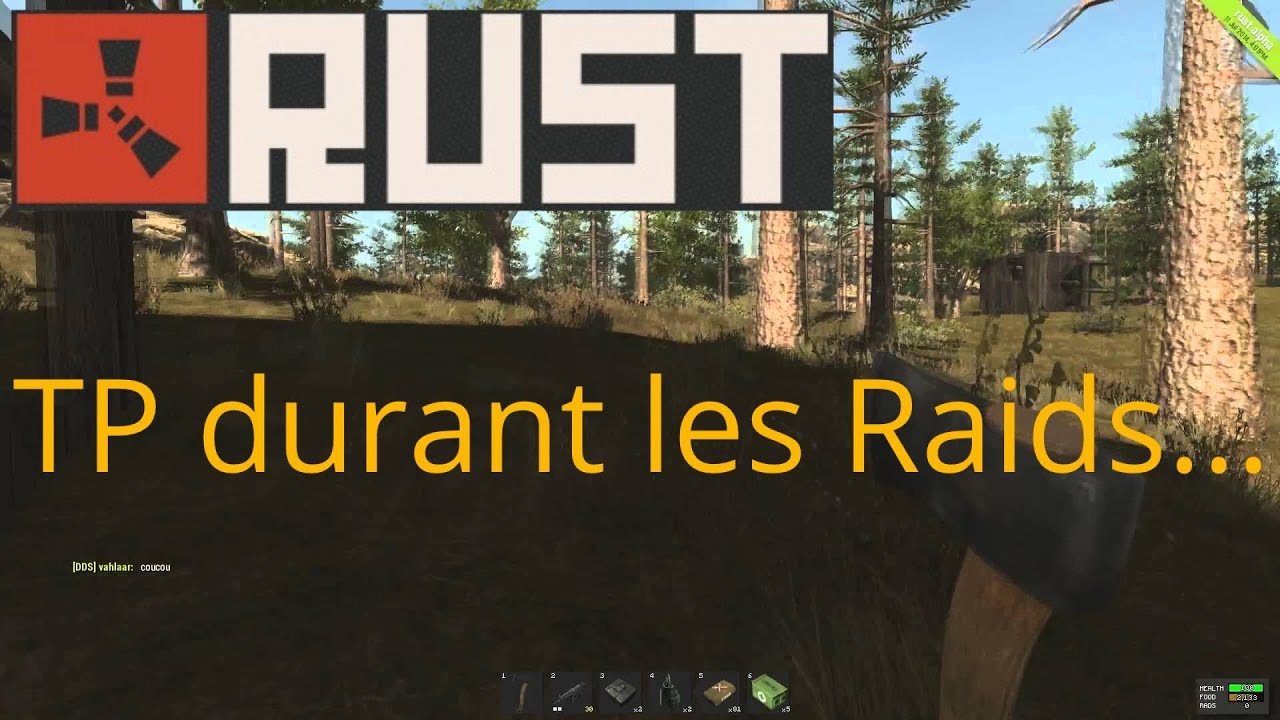 [FR] Rust - Let's play | S5E10 - Le TP pendant les raids... - YouTube